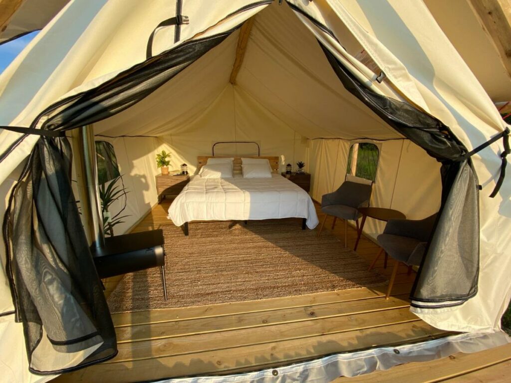 10 Best Yurts in Michigan For A Glamping Getaway - Yurt Trippers