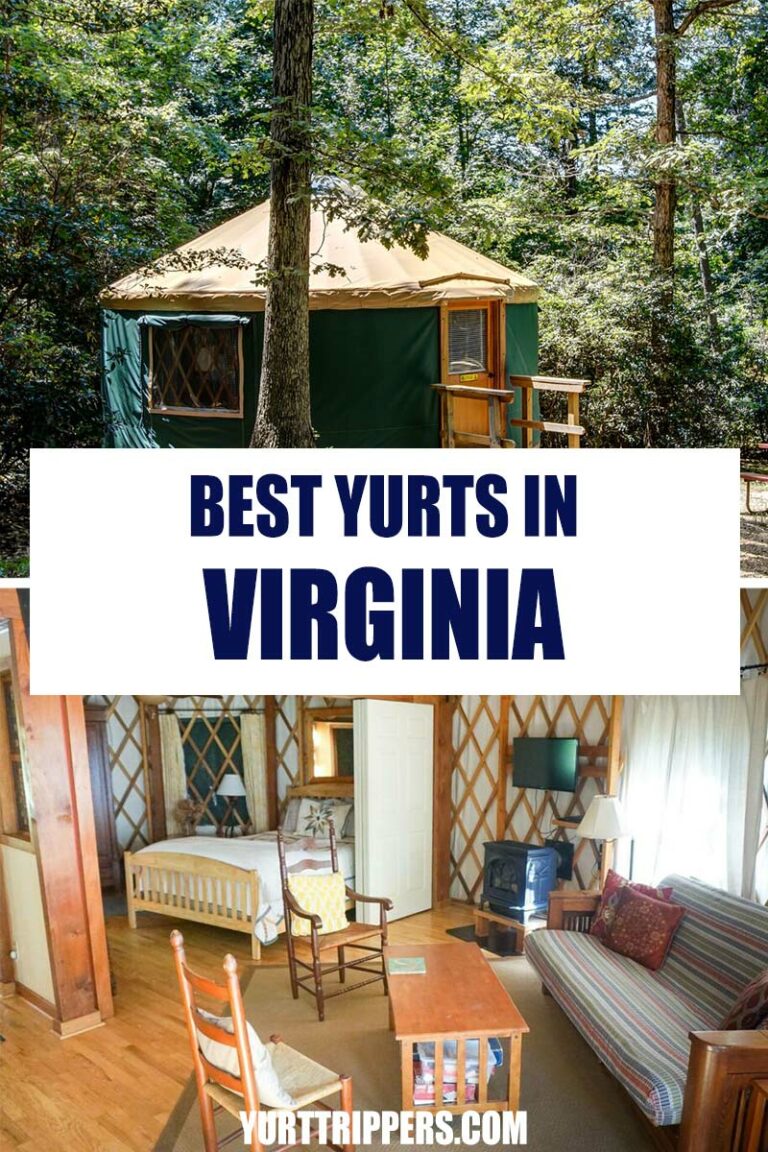 12 Best Yurts in Virginia To Rent For a Glamping Getaway - Yurt Trippers