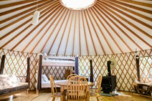 15 Best Yurts In Maine To Rent For a Glamping Getaway - Yurt Trippers