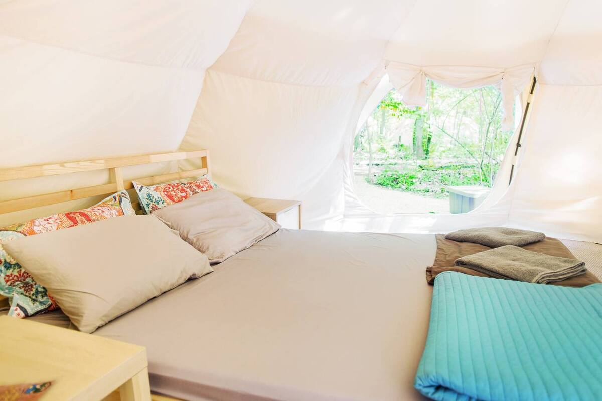 12 Best Yurts in Ohio To Rent For a Glamping Getaway - Yurt Trippers
