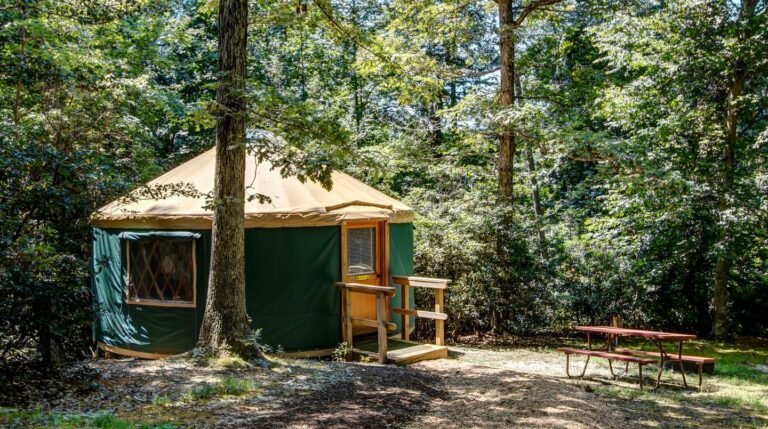12 Best Yurts in Virginia To Rent For a Glamping Getaway - Yurt Trippers
