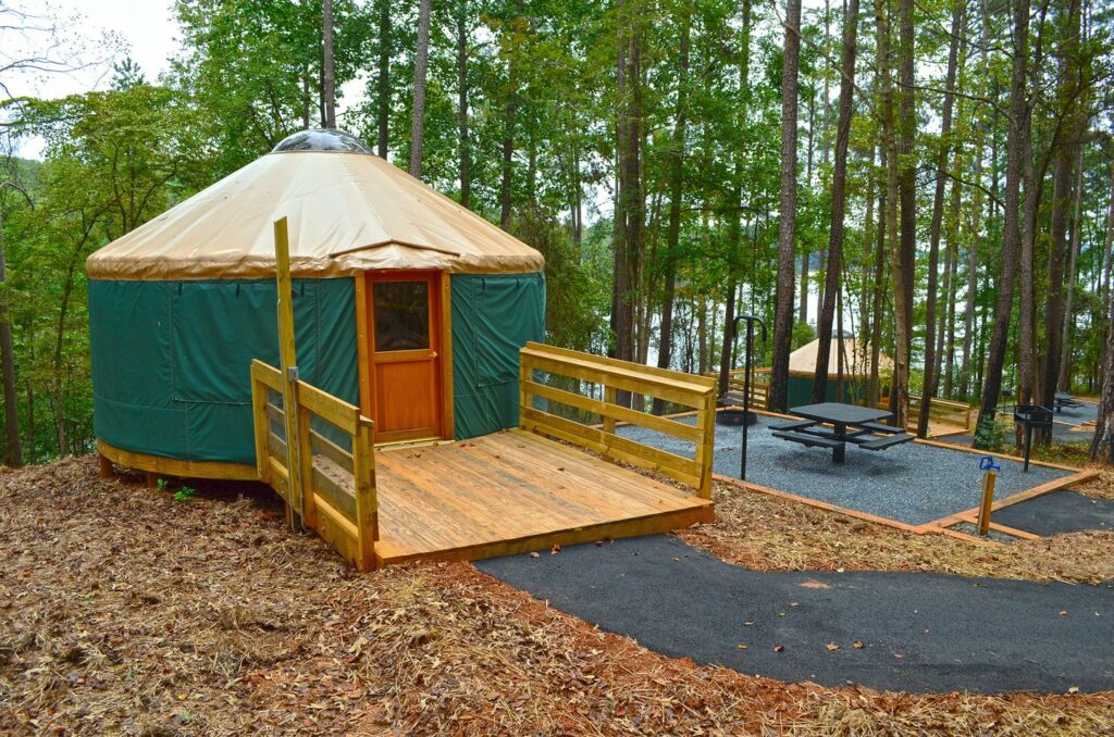 12 Best Yurts in Georgia For a Glamping Getaway - Yurt Trippers